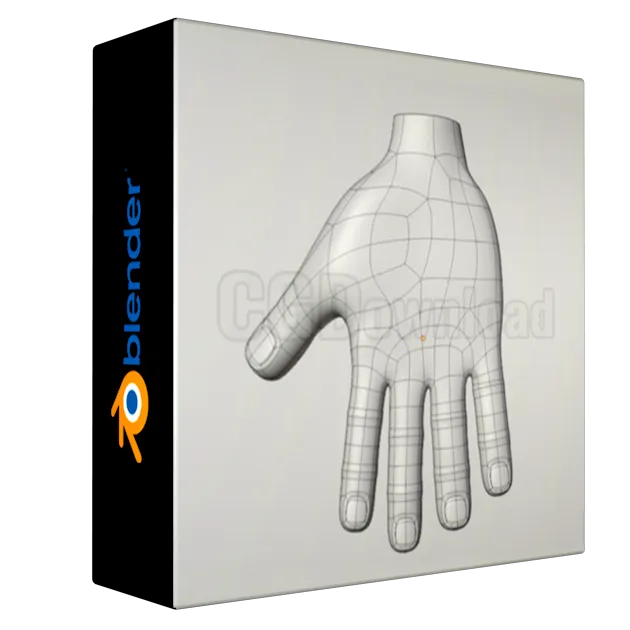 Low Poly Hand Modelling In Blender vol 1 | CGDownload
