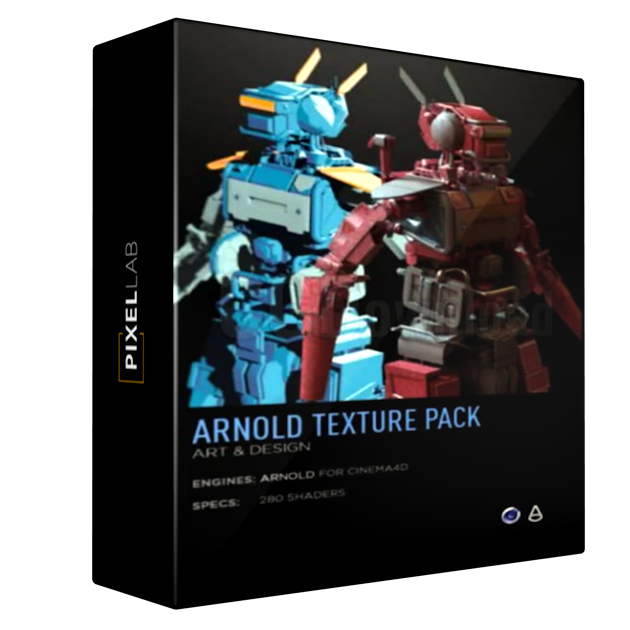 The Pixel Lab - Arnold Texture Pack: Art & Design | CGDownload