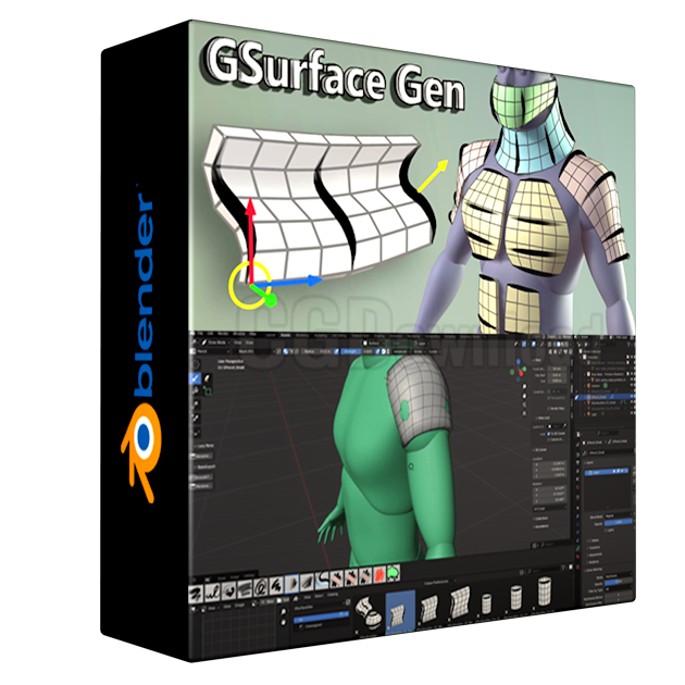 Gsurface Gen - Blender | CGDownload