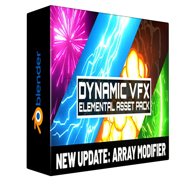 Blender Dynamic Vfx - Elemental Asset Pack | CGDownload
