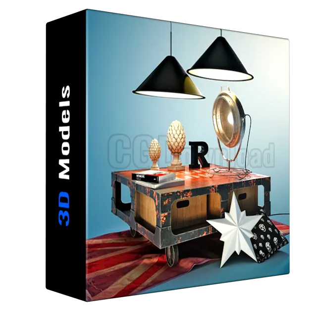 3DDD/3DSky PRO Model Bundle 1 Январь 2025 | CGDownload