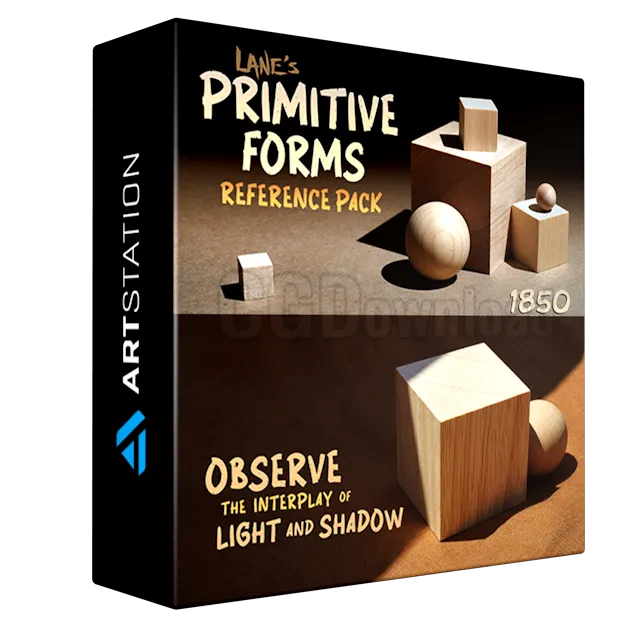 Lane's Primitive Forms - Reference Pack | CGDownload