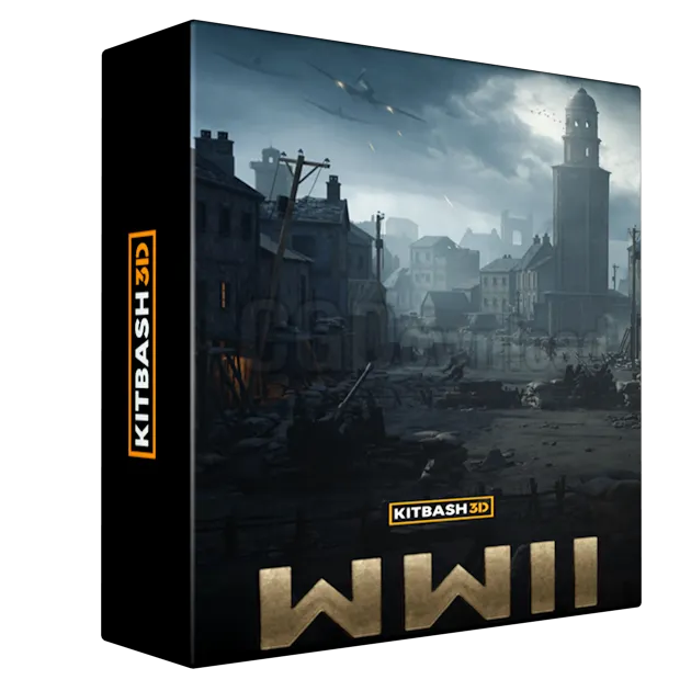 Kitbash3D – World War 2 | CGDownload