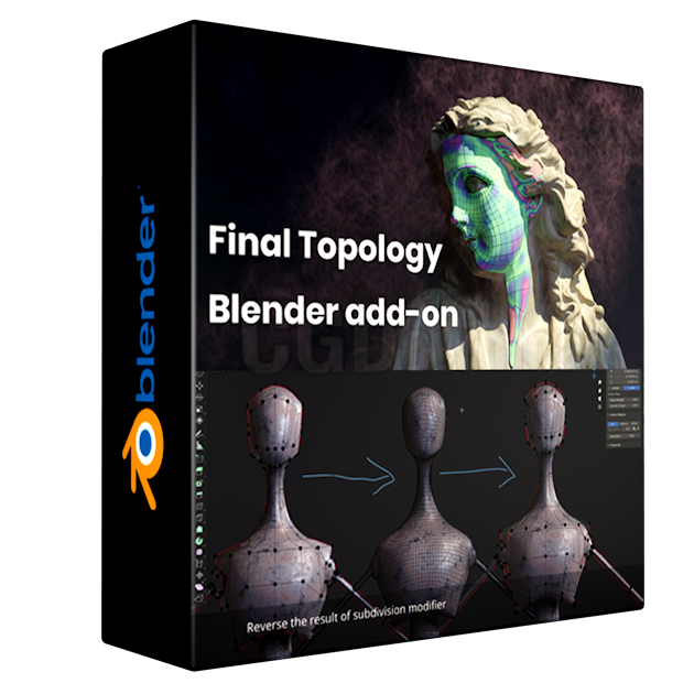 Final Topology - Blender | CGDownload