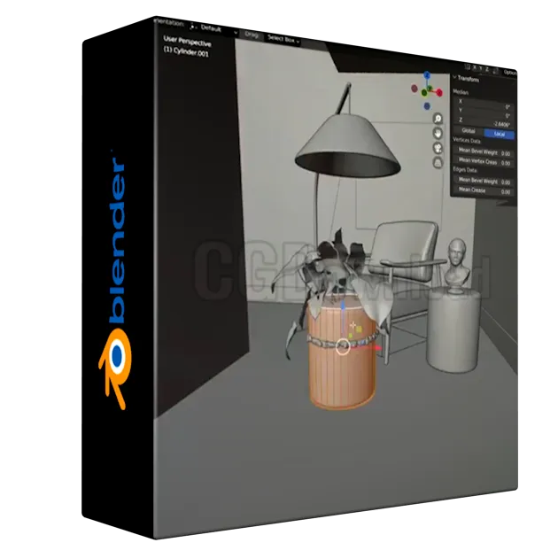Interior Design with Blender: Build an Advanced 3D Scene | CGDownload