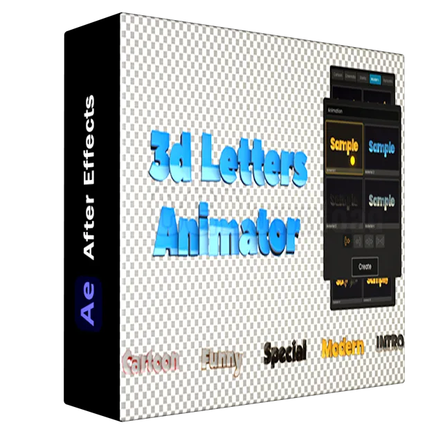 3D Letters Animator | CGDownload