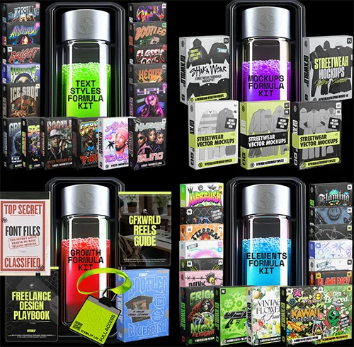 GFXWRLD – MASTER BUNDLE (2025) | CGDownload