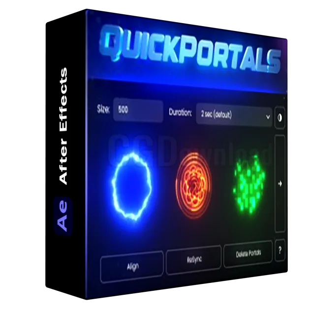 QuickPortals - After Effects | CGDownload