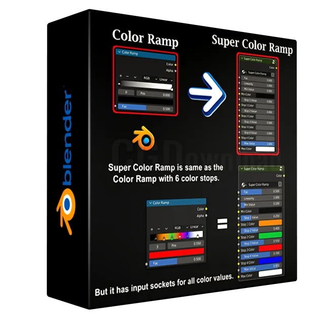 Super Color Ramp - Blender | CGDownload