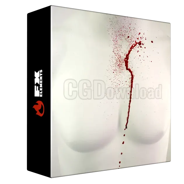 FX Elements - Blood on Body Pack 1 | CGDownload