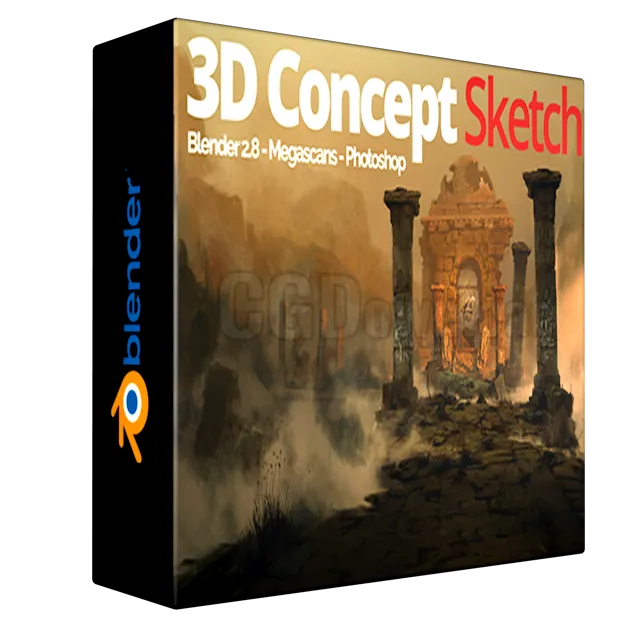 Blender for Concept Art - Full workflow tutorial from Blender to ...