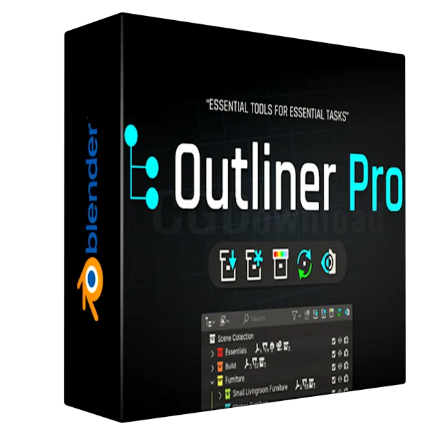 Outliner Pro - Blender | CGDownload