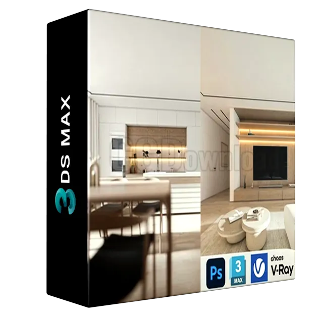 Interior design- autodesk 3dsmax and vray- from zero | CGDownload