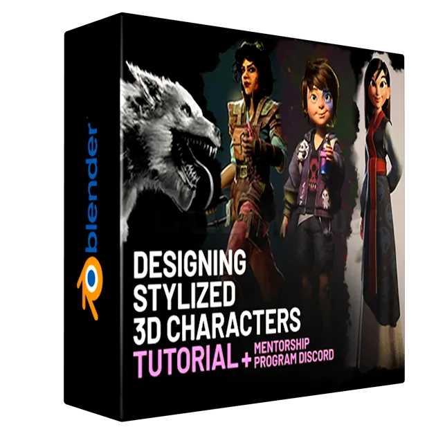 Designing Stylized 3D Characters | TUTORIAL (EN-PT) | CGDownload