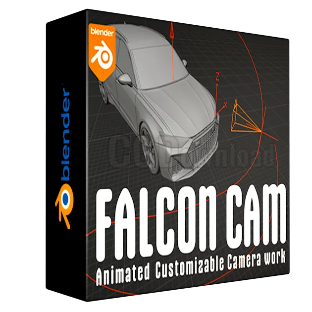 Falconcam - Blender | CGDownload