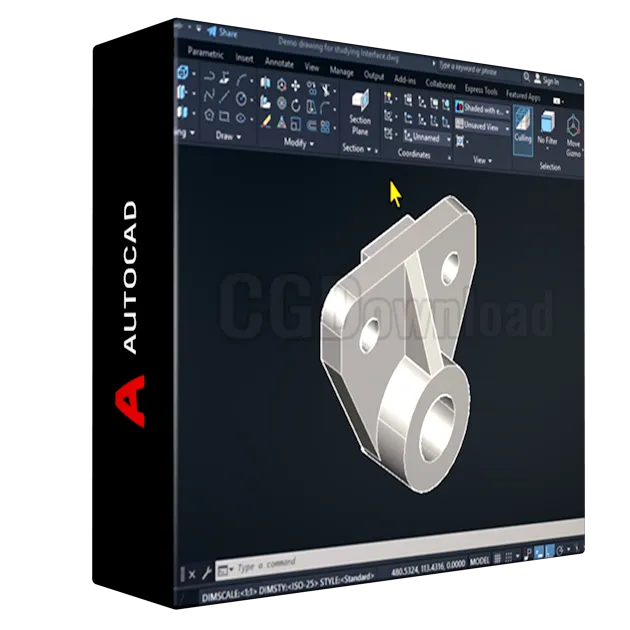 AutoCAD 2025 3D Essential Training | CGDownload