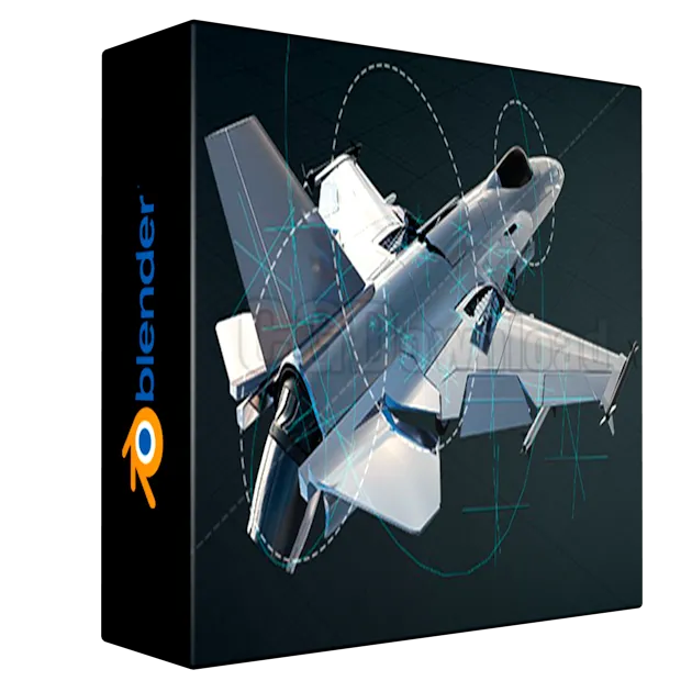 CGCookie – Mechanical Rigging of a Fighter Jet in Blender | CGDownload