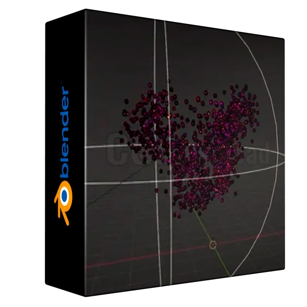 Particles Effect Blender Geometry Nodes | CGDownload