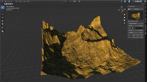 Real Terrain Blender Addon | CGDownload