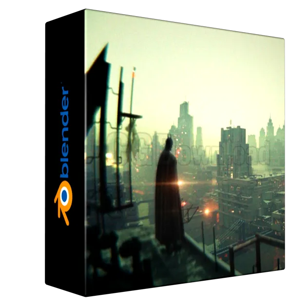 Procedural City with Geo Nodes + Epic Batman Scene in Blender | CGDownload