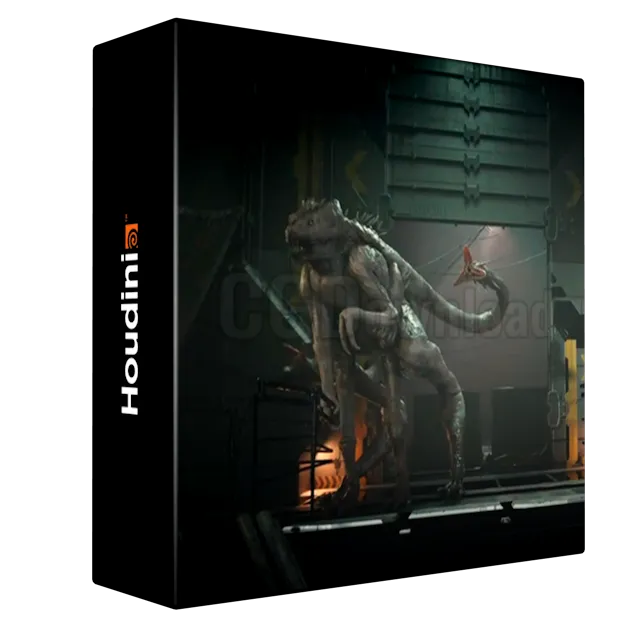 Rebelway – Creature CFX in Houdini [ENG - RUS] | CGDownload