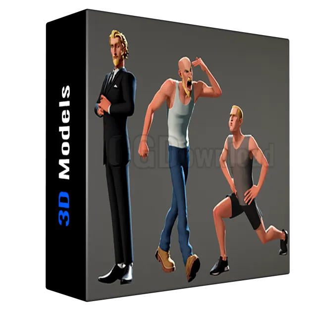 Gumroad – Mazu and Mars – character rig for maya | CGDownload