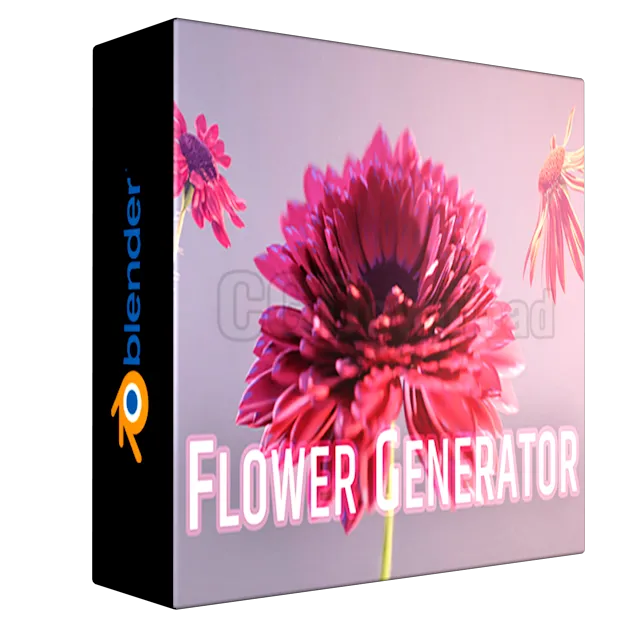 Flower Generator - Blender | CGDownload