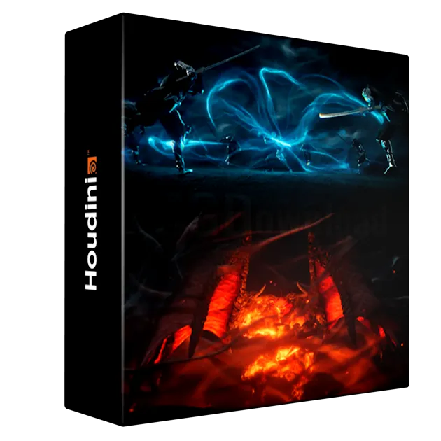 Voxyde - Particle FX in Houdini & Nuke [ENG - RUS] | CGDownload