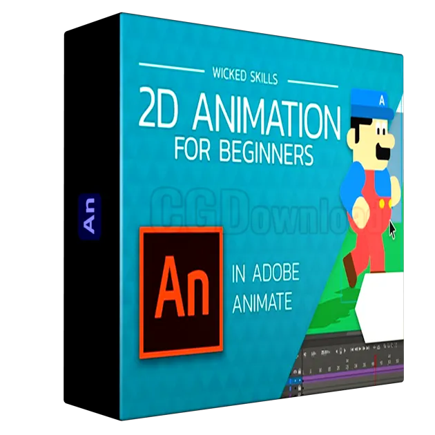 2D Animation For Beginners With Adobe Animate | CGDownload