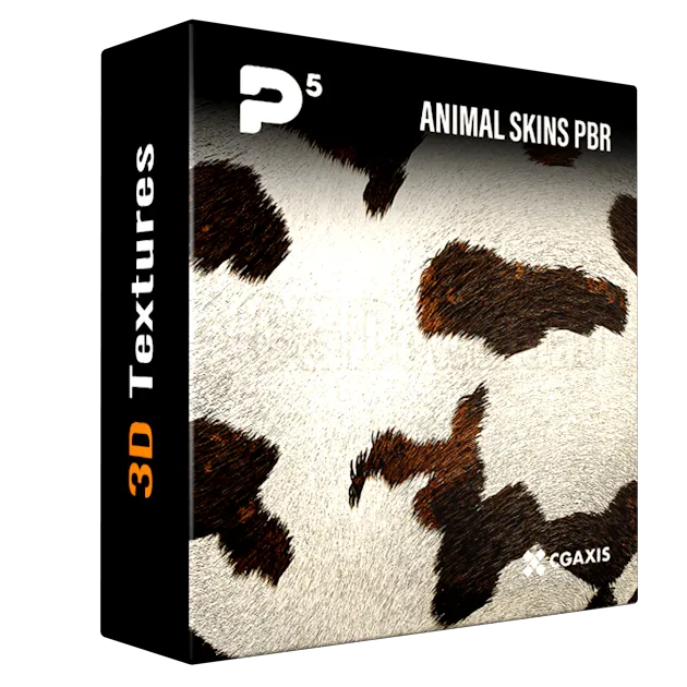 CGAxis Physical 5 Animals PBR Textures | CGDownload