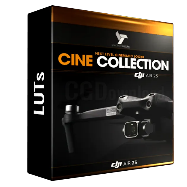 CINE COLLECTION DJI AIR 2S LUTs PACK | CGDownload