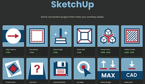 D95 Design Plugins Bundle for SketchUp | CGDownload