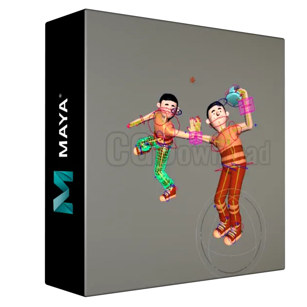 Rigging: Body Articulation of a 3D Character | CGDownload