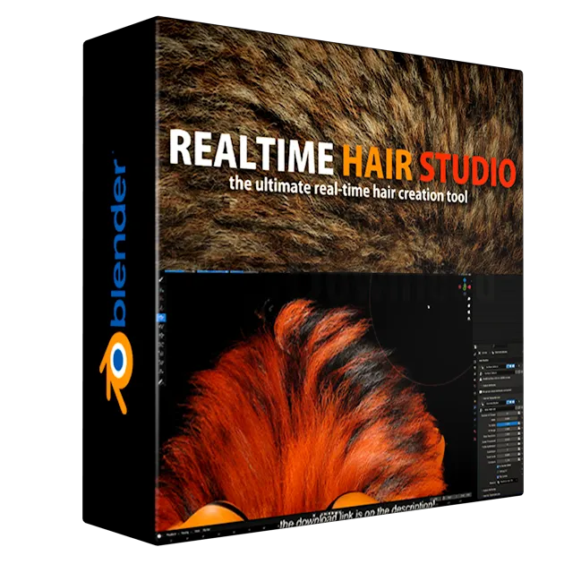 Real-Time Fur Studio v1.04 for Blender | CGDownload