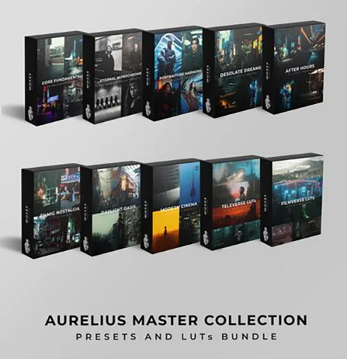 Moses Aurelius - Aurelius Master Collection - 200 LUTs & 125 Presets ...
