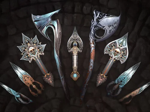 Rethinking Weapon Design by Luis Carrasco | CGDownload