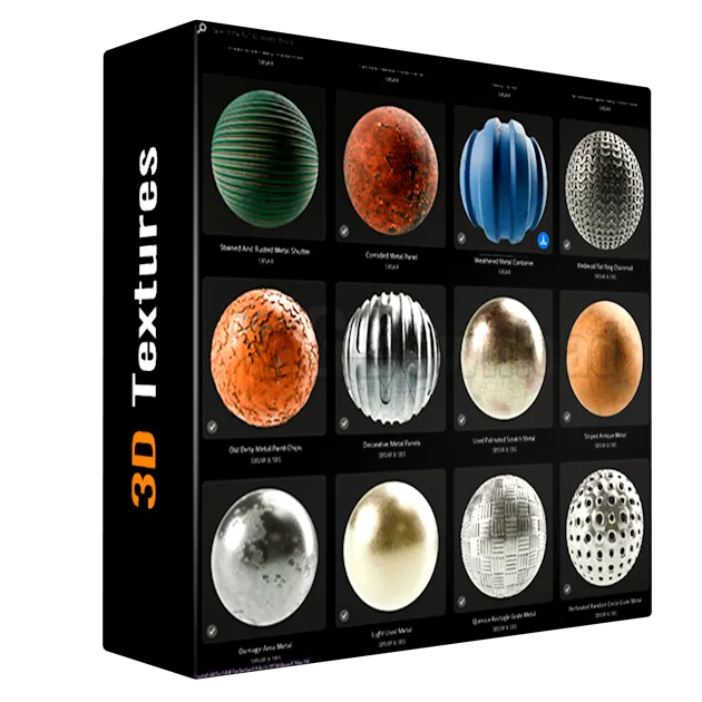 Adobe Substance Materials - Metal Category | CGDownload