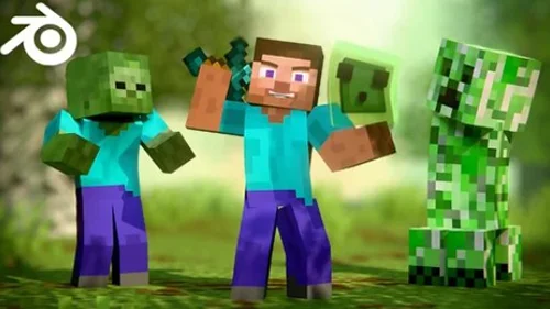 Blender 3D Minecraft Animation Course - Ultimate A-Z Guide | CGDownload
